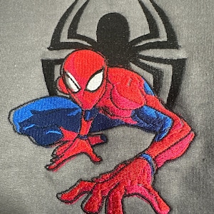 Embroidery Design Spiderman, Machine Embroidery Designs Spiderman ...