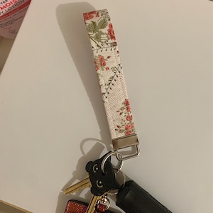 Patchwork Keychain Wristlet - Etsy