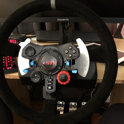 Full Size Wheel Adapter Logitech G27 / G29 / G290 / G923 for Deep Dish ...