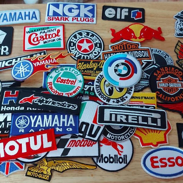 Sticker Decal Team Motorcycle Motocross Rally Racing Sticker Sheet Die ...