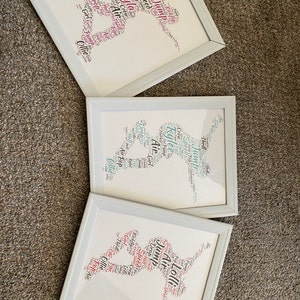 Netball Player Watercolor Print Netball Woman Female Girl | Etsy