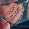 Create Your Own School Shield/bar Pin Badge - Etsy UK