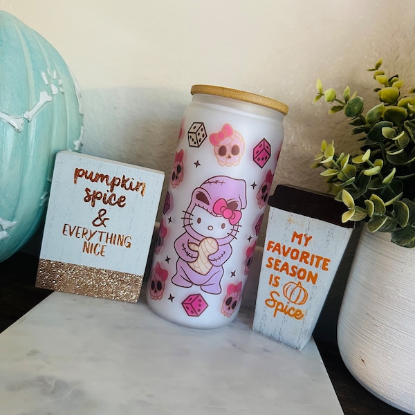 Fall Cowboy Boots Libbey Glass Can Wrap, Autumn Western 16oz & 20oz Cup ...