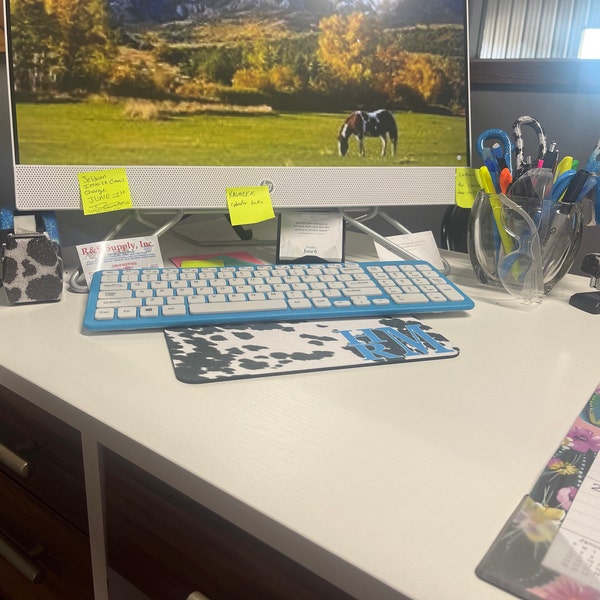 Leopard Office Desk Set - Etsy