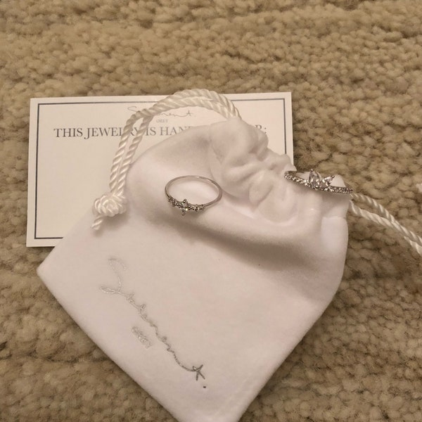 Avalon Marquise Crystal Ring, Minimalist Ring, Crystal Ring, Stackable Ring, Statement Ring ...