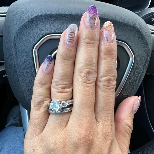 NKOTB New Kids on the Block Nail Decals Stickers Waterslide Boyband ...