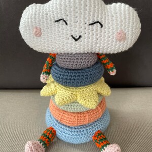 Cloud Stacking Toy PDF Pattern, Crochet, Amigurumi - Etsy