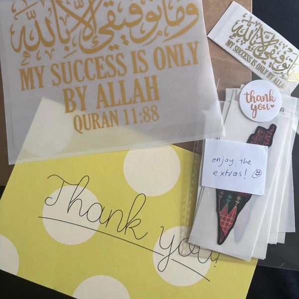 Graduation Cap Stickers Matte Arabic Name and Year - Etsy