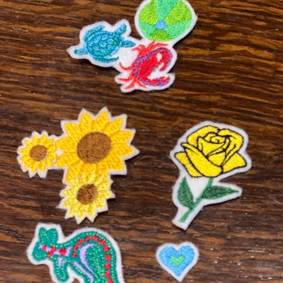 Mini Sunflower Embroidery Designs, Instant Download 8 Sizes - Etsy