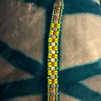 Beadweaving Pattern for Norelle Bracelet Cuff With Druks or Swarovski ...