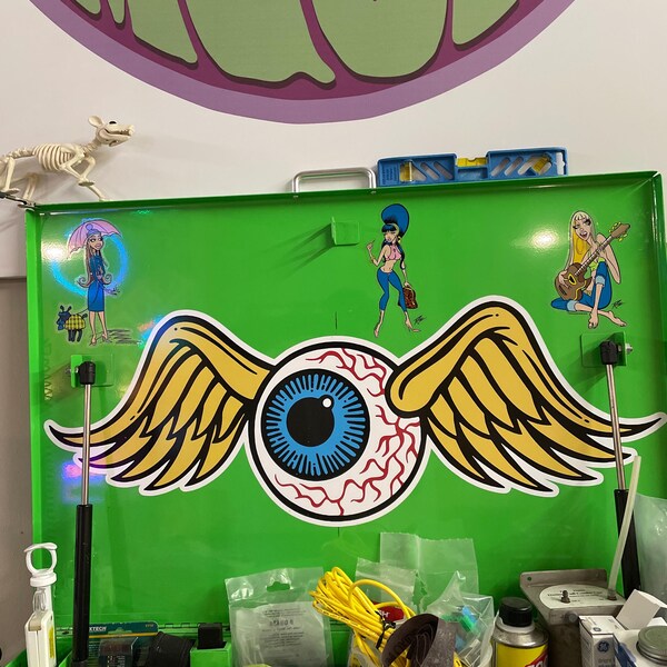 ART STICKER Devil Mama Decal Poster Artist Coop CP22 - Etsy