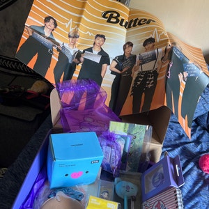 BTS Official Merch Box - Etsy