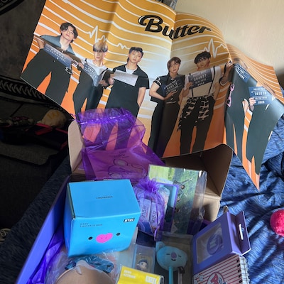 BTS Official Merch Box - Etsy