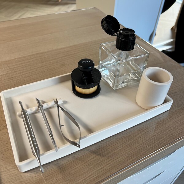 NEW Medium Salon Tray/manicure Tray/storage/bathroom Decor/skincare ...