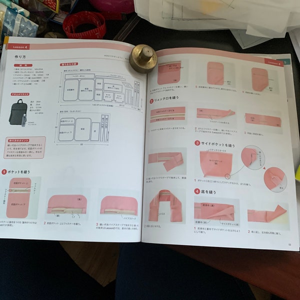 Backpacks for Beginners - Japanese Craft Book - Etsy
