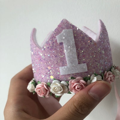 Birthday Crown Crown Birthday Hat Party Hat Cakesmash - Etsy