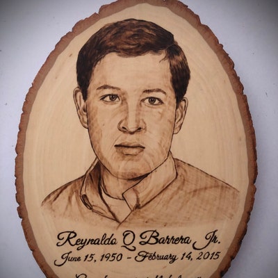 Pyrography Lotus & Dolphins Wood Burning Art Wooden Plaque - Etsy