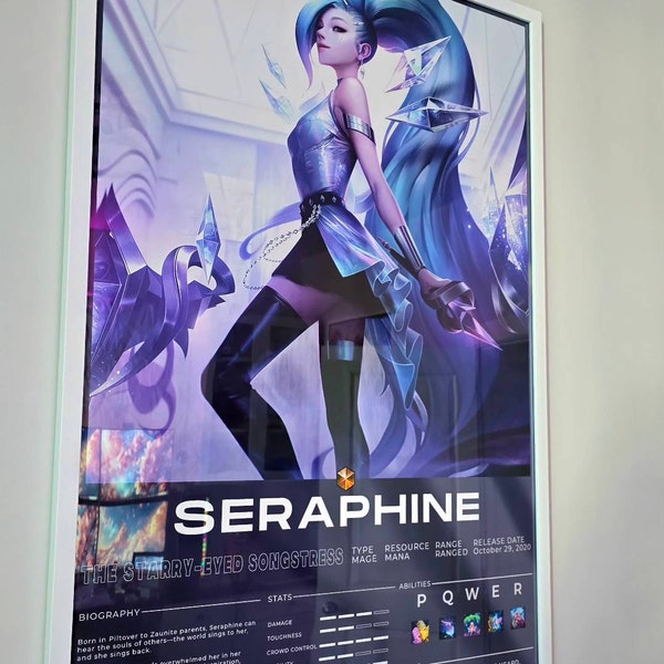 League of Legends, Hall of Legends Custom Poster. Risen Ahri ...