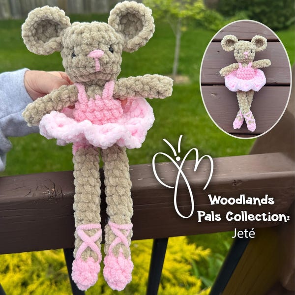 Brie Mouse + Mermaid Tail Mod CROCHET PATTERN (fable Collection) - Etsy