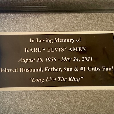 808 Elvis Funeral Memorial Adult Cremation Urn - Etsy