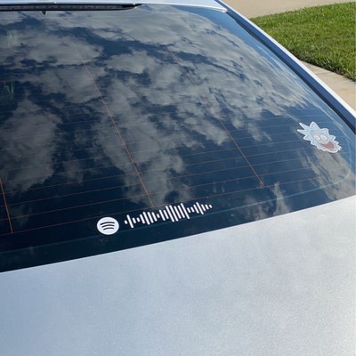 Custom Spotify Song Code Vinyl Decal Song Code Sticker - Etsy