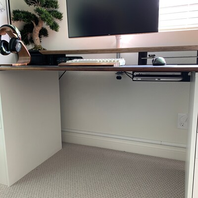 Under Desk Double Decker Laptop Holder Mount Fits Double the Laptops - Etsy