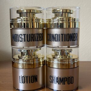 Custom Bathroom Labels Personalized Your Own Vinyl Decals for Bathroom ...