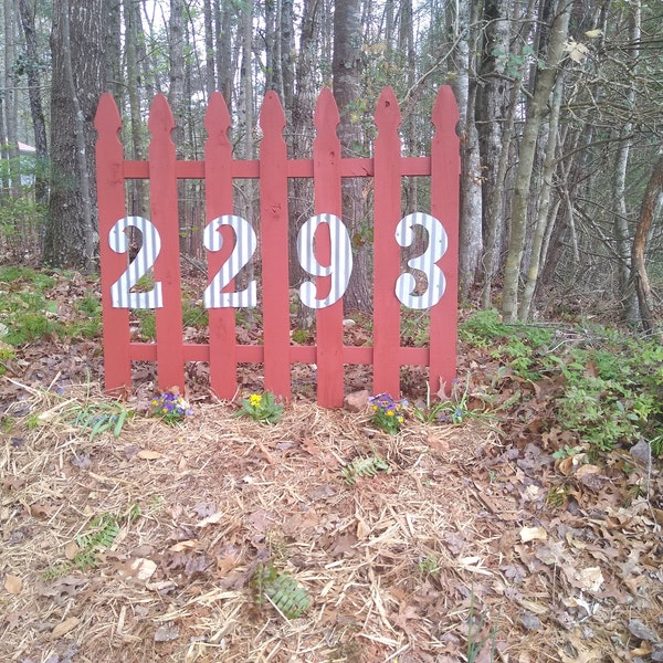 12 Inch Corrugated Tin Numbers / Rusty Tin Numbers / Corrugated Tin ...