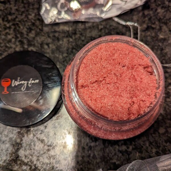 Red Wine Body Scrub: Exfoliating Shea Butter, Natural Glow - Etsy