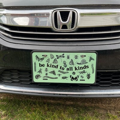 No Bull Front License Plate Western Bull Horns Stars Car Truck Vanity ...