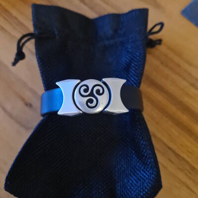 Infinity Leather Key Fob Leather Key Holder Leather Tassels - Etsy