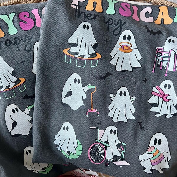 Physical Therapy Png Bundle, Speech Therapy Png, Cute Ghost Png ...