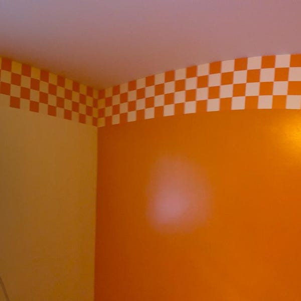 Tennessee Volunteers 12in. Checkerboard NCAA Team Wallpaper Border - Etsy