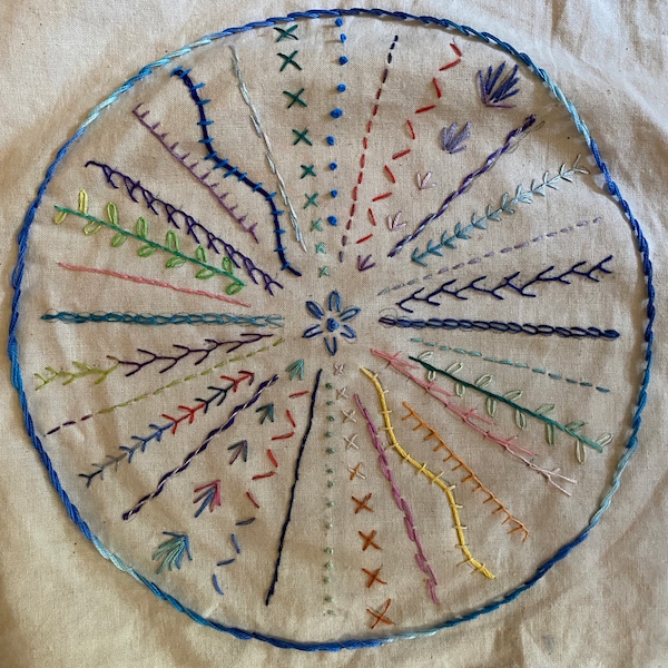 Sampler Hoop Stitch *PDF* Pattern - Etsy