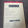 Evidence Matte Hardcover Journal, Daily Use Notebook, Crime Show Fan ...