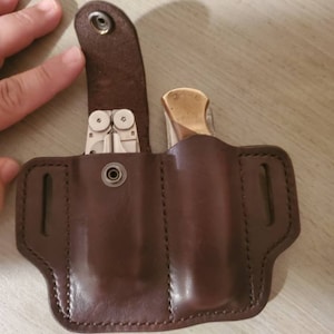 Custom Sheath for Leatherman Multi Tool and Flashlight EDC - Etsy