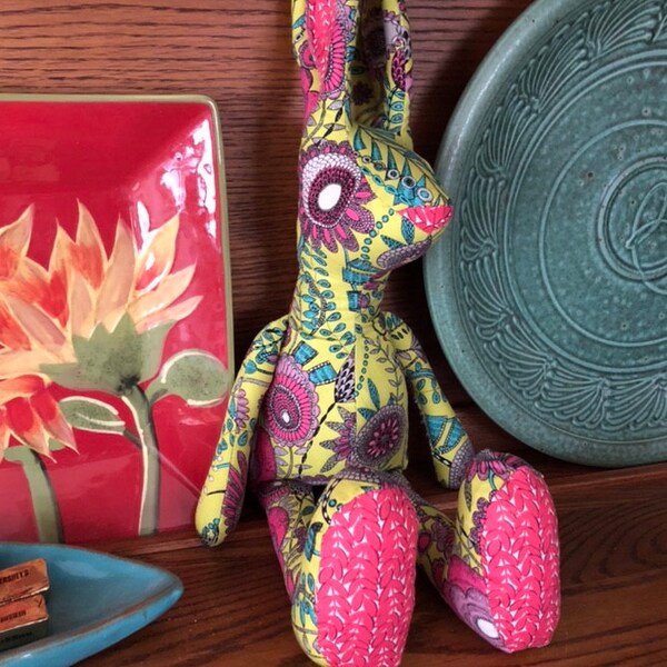 Bunny Rabbit Sewing Pattern Bundle, From Left to Right, Floppy Ear ...