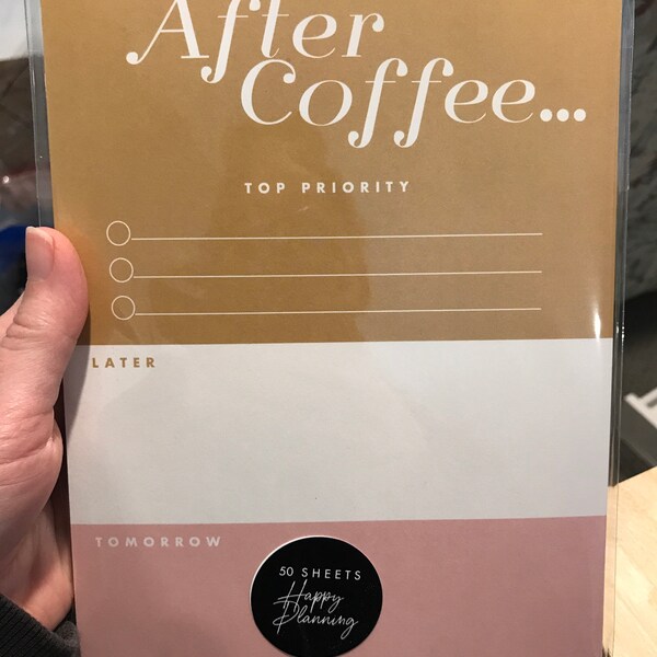 Boss Lady Notepad | Home Decor | Coffee Lover | Desk Accessories ...