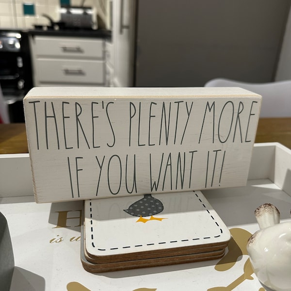 Any Wording - Block Wooden Signs - Personalised - Custom Text - Etsy UK