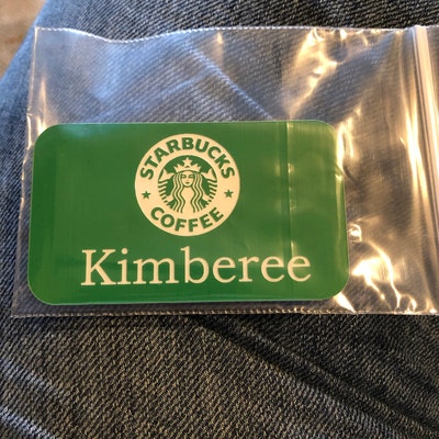 Custom Starbucks Name Tag - Etsy