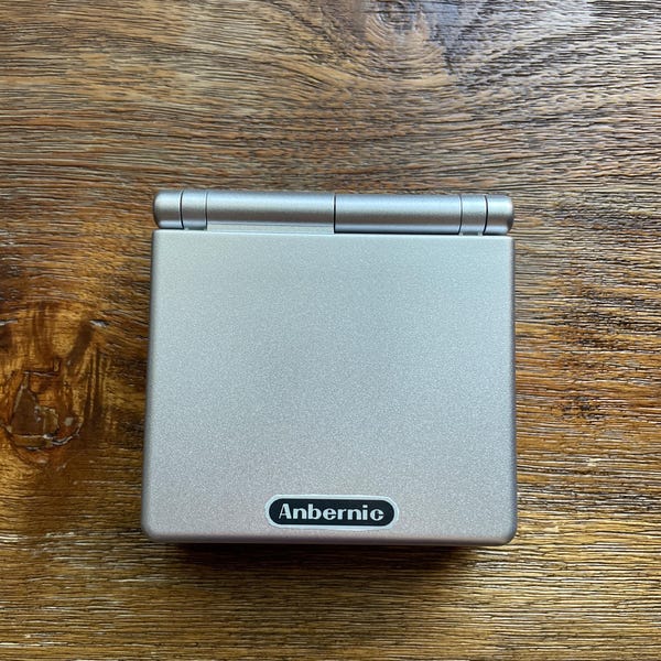 Anbernic RG35XX / RG34XX SP Custom Gba SP Styled Logo Badge Decal ...