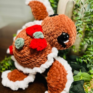 Gingerbread Turtle Pattern Crochet PDF Download Beginner Friendly ...