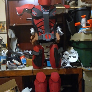 Deadpool Xforce Foam Armor TEMPLATES - Etsy