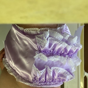 Lacy Extra Frilly Sissy Adult Baby Diaper Nappy Cover Unlined - Etsy
