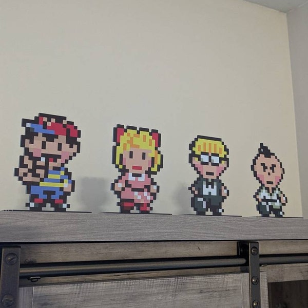 Earthbound Sprites - Super Nintendo Inspired - Etsy