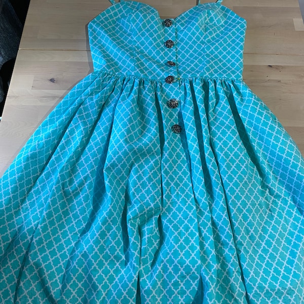 Buttondown Dress Pattern: Rosa Sundress, Mini & Midi (PDF Sewing ...