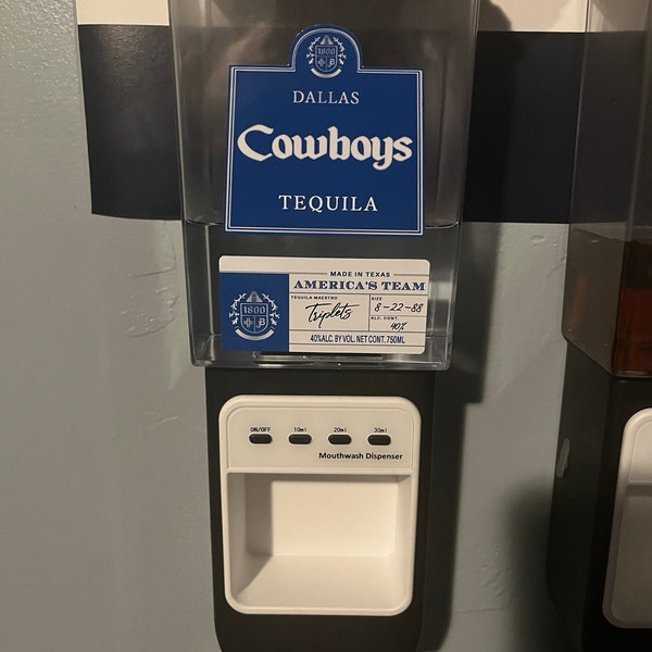 PRINT AT HOME: Pink Whitney Custom Sticker Label Digital - Etsy