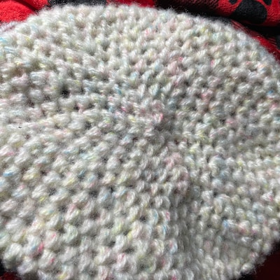 Crochet Pattern / Crochet Tam Hat / Stylish Beret / Lightweight Winter ...