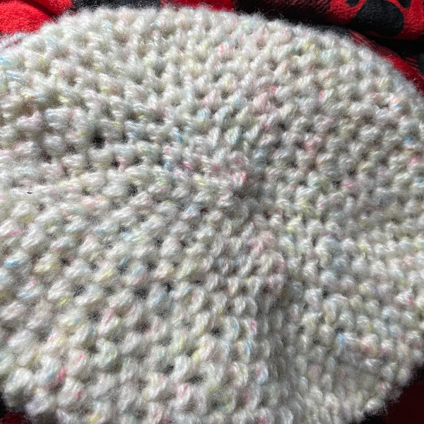 Crochet Pattern / Crochet Tam Hat / Stylish Beret / Lightweight Winter ...