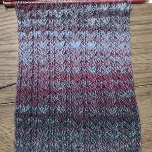 KNITTING PATTERN Scarf Knitting Pattern, Warm Wrap Scarf Knit Pattern ...